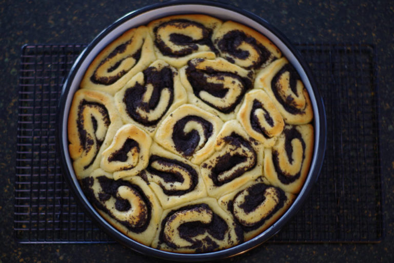Mohnschnecken – Austrian Poppy Seed Strudel Rolls – Sweet Thought