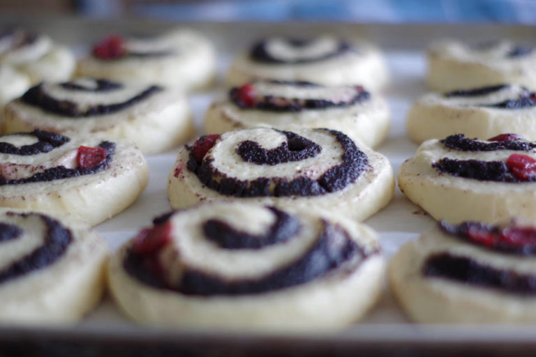 Mohnschnecken – Austrian Poppy Seed Strudel Rolls – Sweet Thought